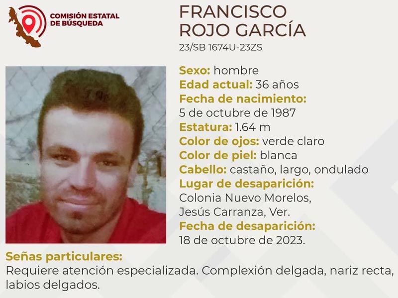 ¡BUSCAN A SEIS VERACRUZANOS REPORTADOS COMO DESAPARECIDOS!