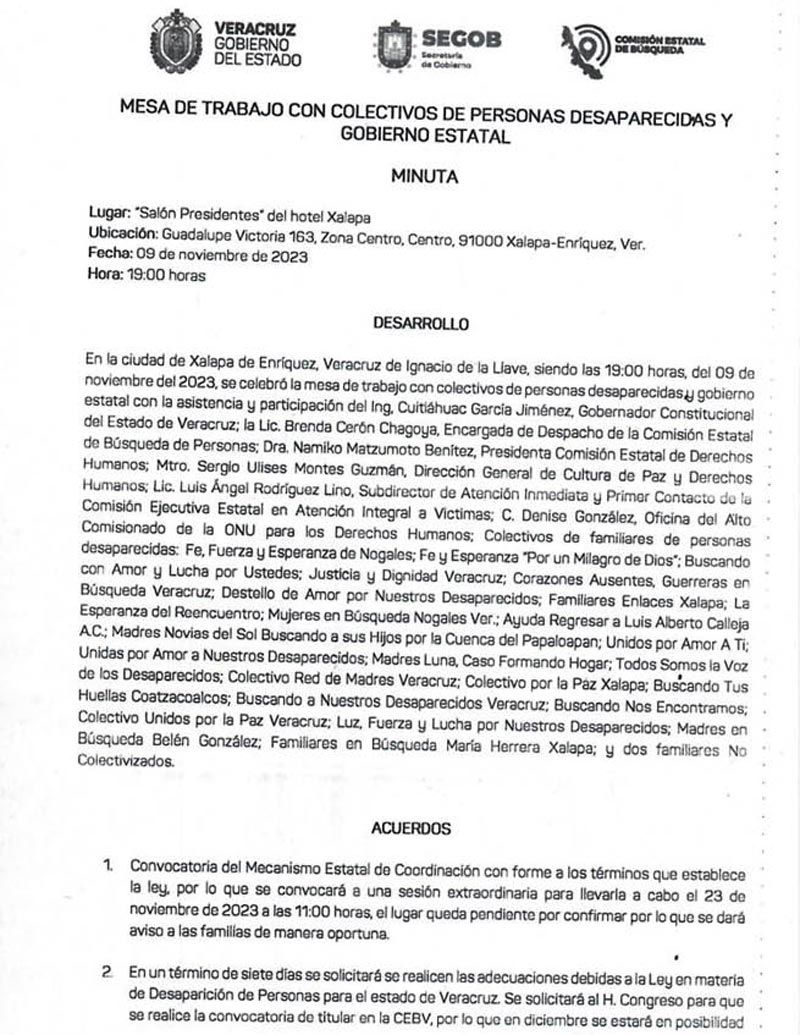 MARATÓNICA CUMBRE... ¡FUE RÍSPIDA! -Cui Firma Minuta a Colectivos con ...