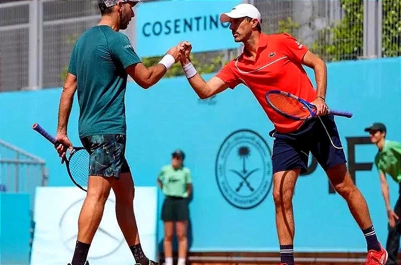 ¡DEBUTARON Y AVANZARON! - *Santiago González y Edouard Roger-Vasselin ...