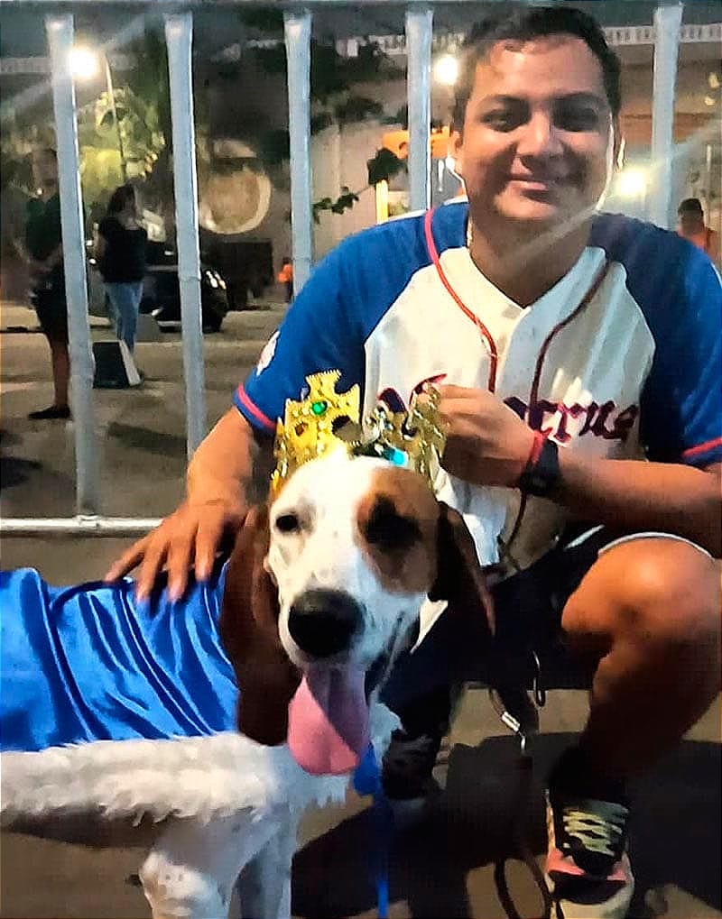 ¡Y LLEGÓ “CHACO I”! - *“Jaro Hernández” le mostró su simpatía