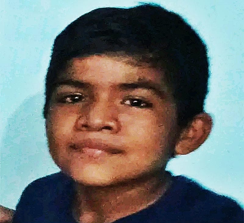 ¡DESAPARECIÓ LUIS REYES DE 12 AÑOS!