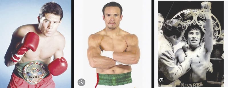 ¡TRES GRANDES DEL BOXEO MEXICANO, “PUAS” OLIVARES, J.M. MÁRQUEZ Y J.C ...