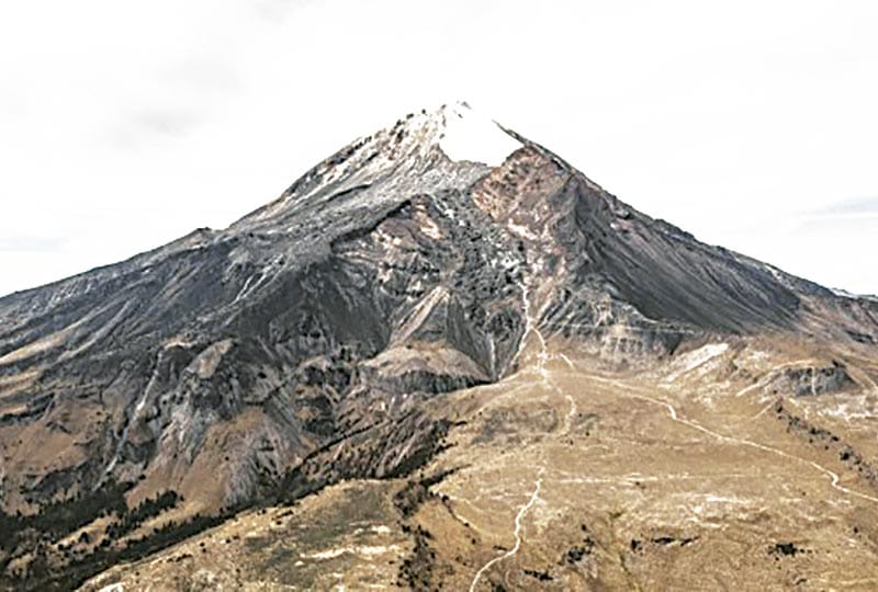 ¡ALPINISTA SALIÓ VOLANDO EN EL PICO DE ORIZABA!