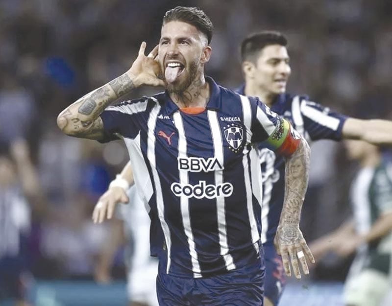 ¡SERGIO RAMOS SE ESTRENA CON GOL Y RAYADOS VENCE A SANTOS, 4-2!