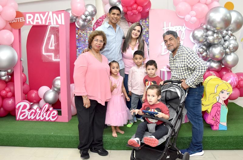 RAYANI CELEBRA SUS 4 AÑITOS