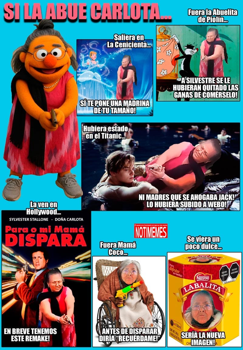 NOTI-MEME | - SI LA ABUE CARLOTA...