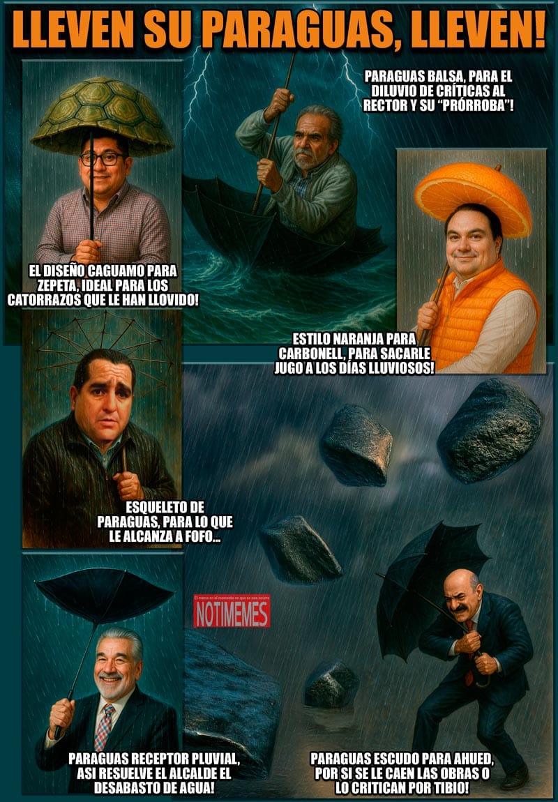 NOTI-MEME | - LLEVEN SU PARAGUAS, LLEVEN!