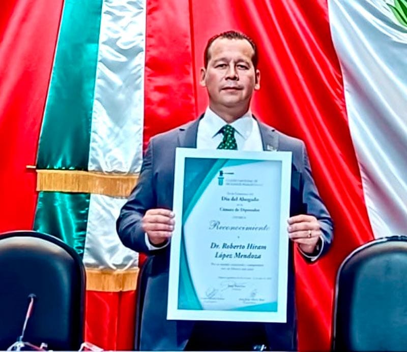 ¡RECONOCEN AL DOCTOR ROBERTO HIRAM LÓPEZ! - EN LA CÁMARA DE DIPUTADOS