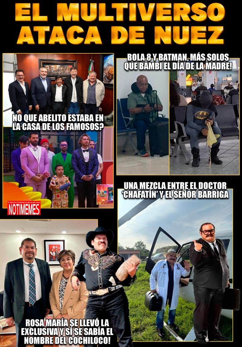 NOTI-MEME | - EL MULTIVERSO ATACA DE NUEZ