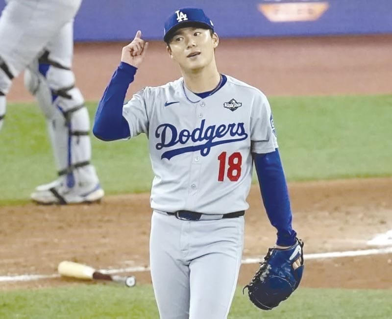 ¡JOYA DE YAMAMOTO Y DODGERS EMPATA 1-1 LA SERIE MUNDIAL!