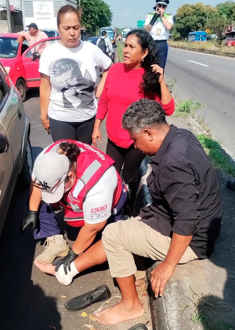 ¡TRANCAZO CARRETERO!