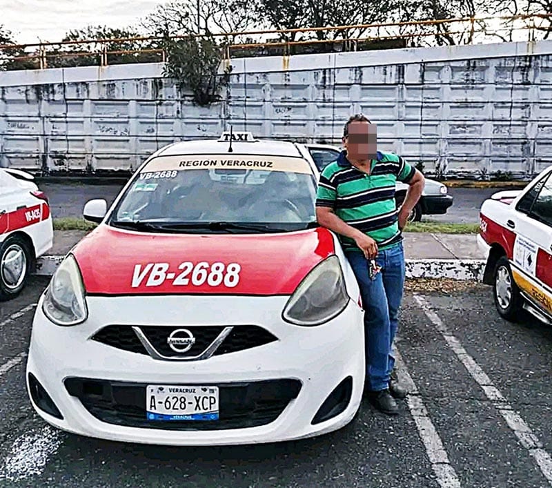 ¡SUFRE VIOLENTO ASALTO CHOFER DEL TAXI VB-2688!