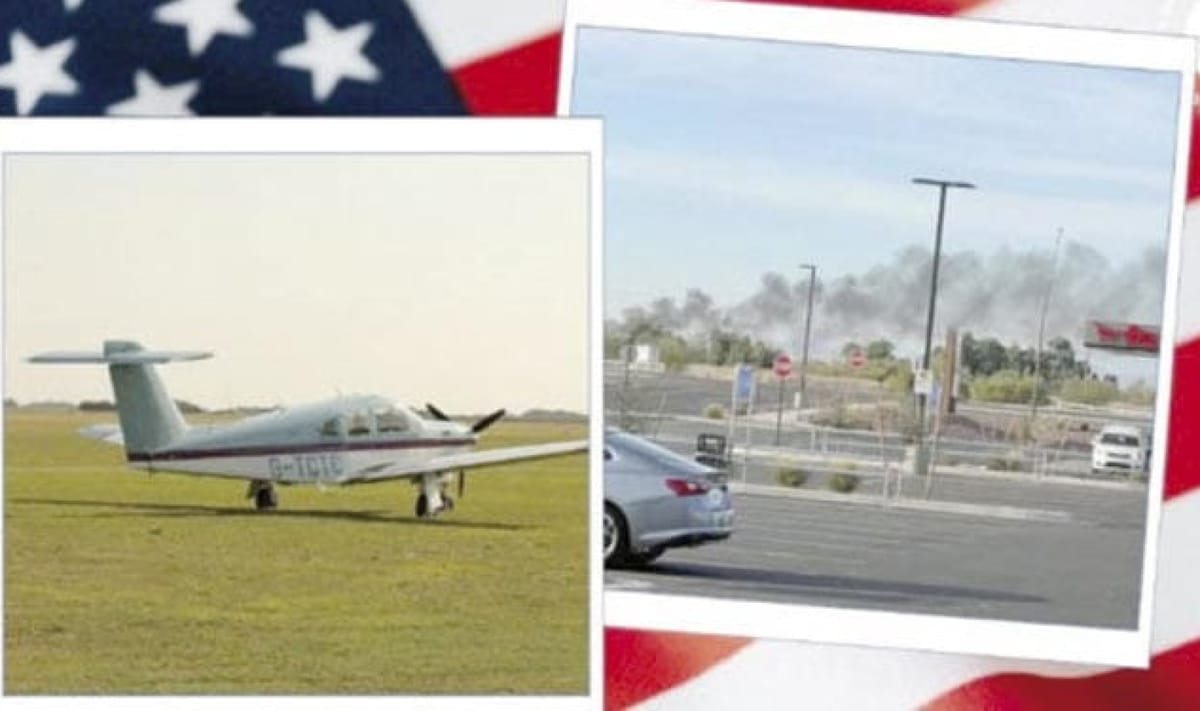 ¡SE ESTRELLAN EN EL AIRE DOS AVIONETAS! - HAY DOS MUERTOS