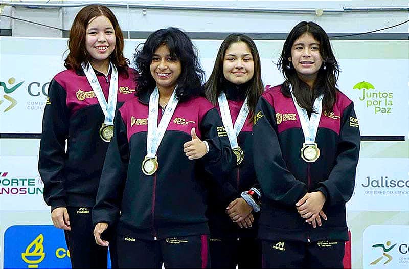 ¡SE CARGAN DE ORO! - *Veracruzanos ganan 5 medallas doradas en la esgrima dentro de los Juegos ...