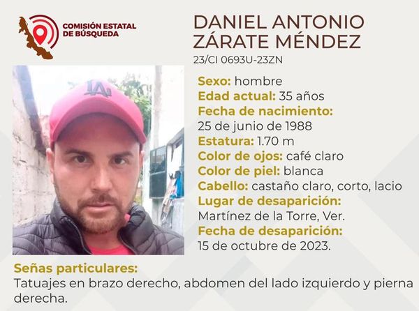 ¡LO ENCONTRARON MUERTO! -Daniel Zarate había ido a una cantina y ...
