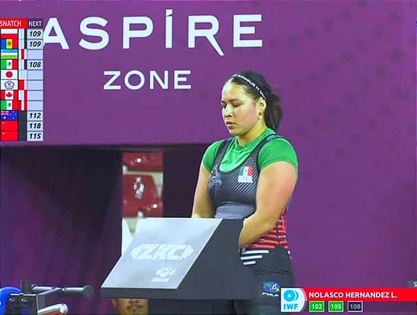 ¡QUINTO LUGAR PARA LIZBETH NOLASCO EN QATAR! *EN EL GRAND PRIX MUNDIAL ...