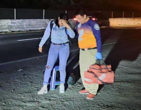 El Murió Ella Herida El Trailero Ni Se Detuvo Otros Que Se Los