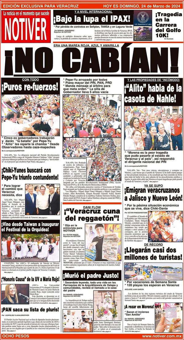 LA PORTADA - DOMINGO 24 DE MARZO 2024