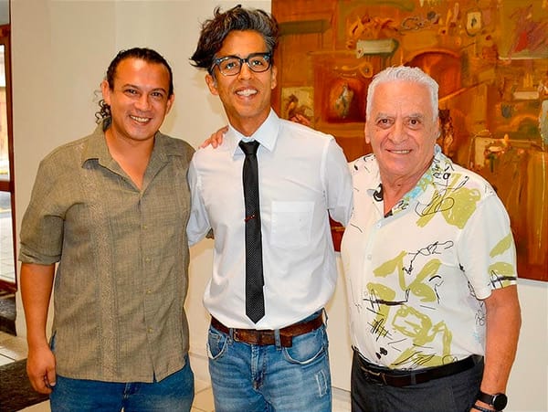 “DIÁLOGOS ENTRE JAZZ Y PINTURA”! - Reuniendo a los músicos Jorge Mabarak y Samir Azamar, y al ...